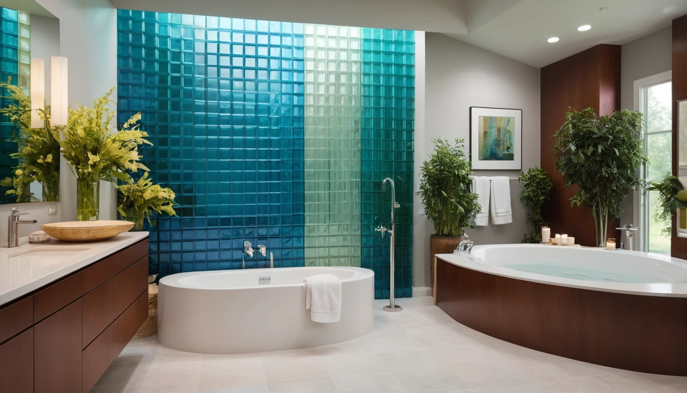 5 Ways To Enhance Your Home With Custom Color Glass Blocks From Quality ...